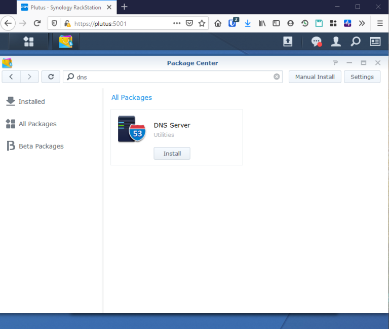 Using a Synology NAS as a Backup DNS Server for Active Directory | Euclid Networks